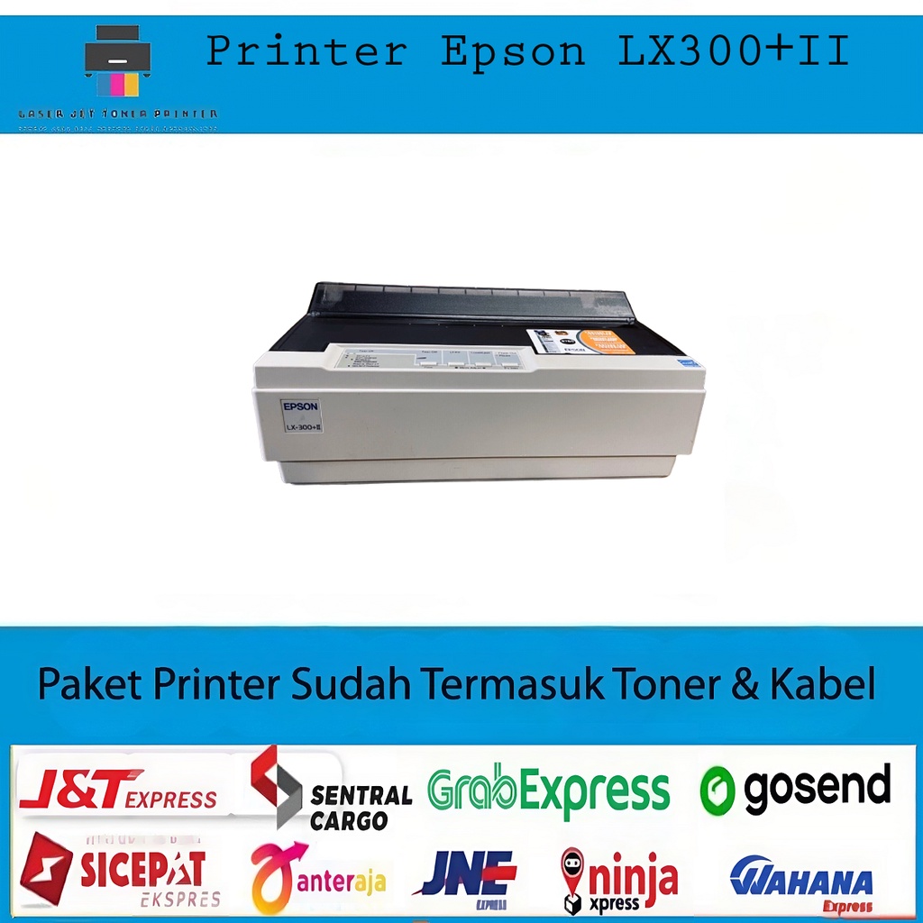 Jual Printer Epson LX300+II Bisa Cetak 3 Rangkap Spesialis Jago nya ...