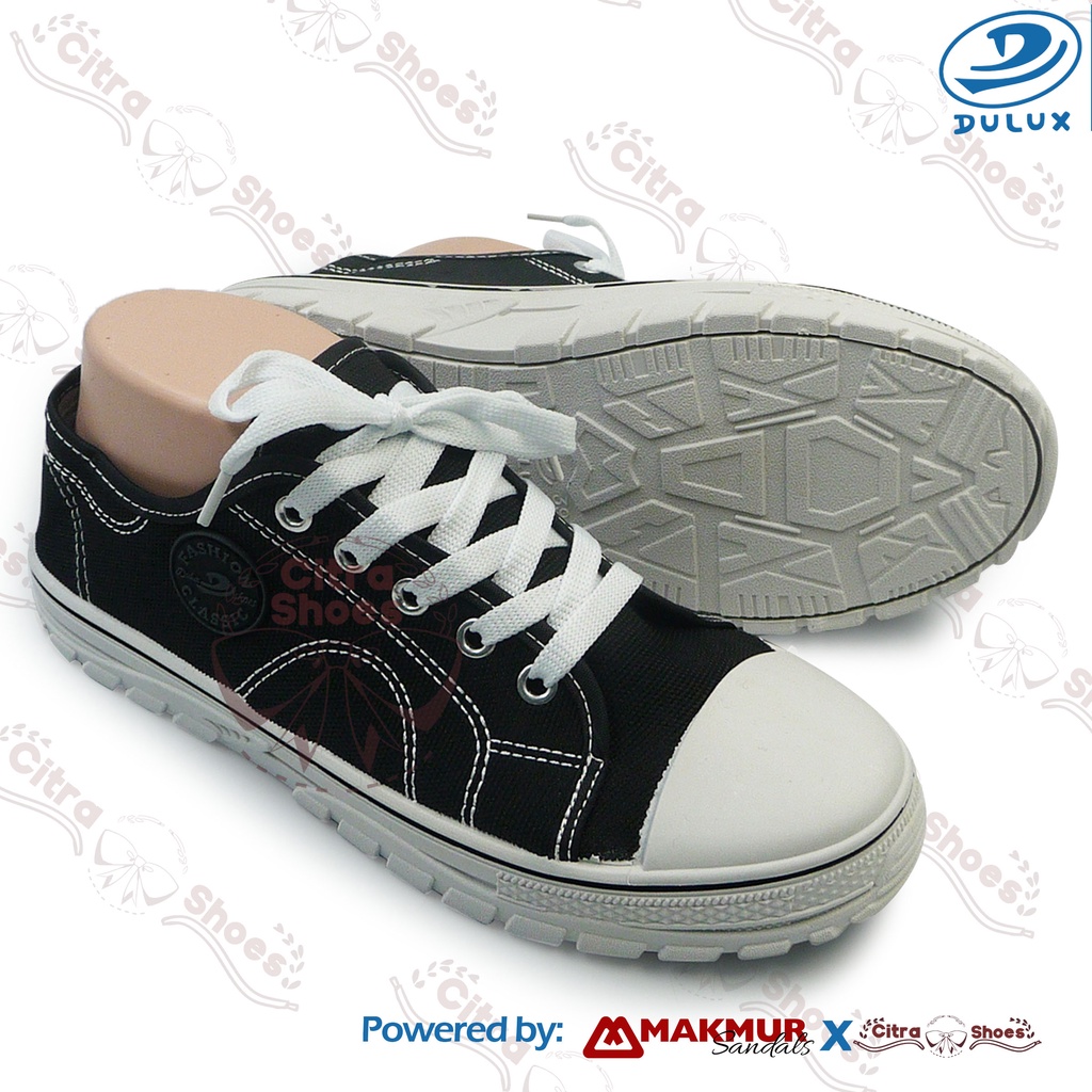 Jual Citra Shoes Sepatu Sekolah Kanvas Uk 32-43/ Sepatu Pendek Model ...