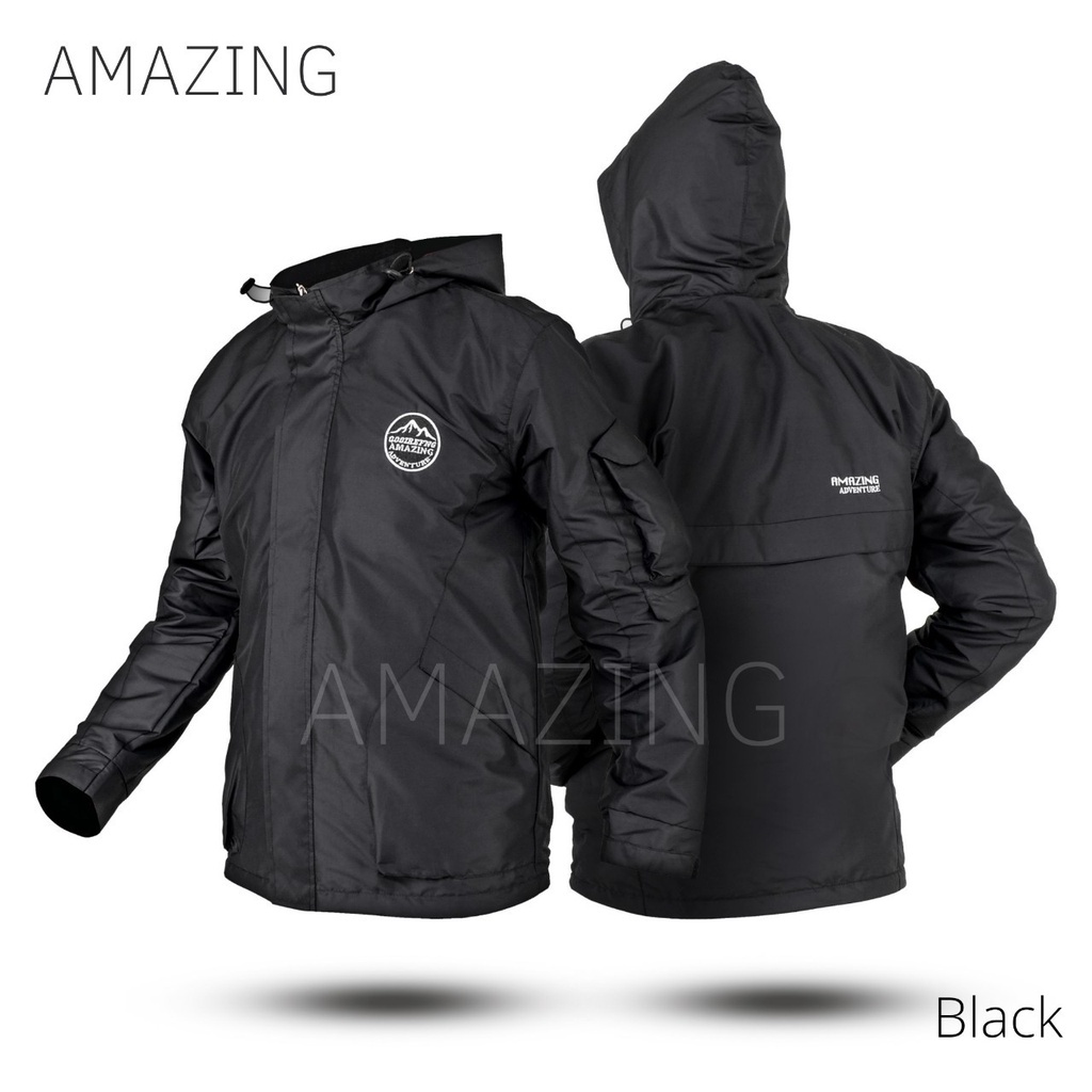 Jual Jaket Pria Adventure Amazing New Logo Bordir| Jaket Outdoor ...
