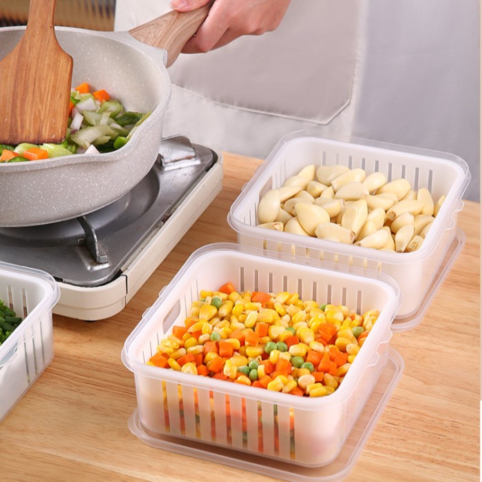Jual kotak saringan wadah bawang tempat buah sayuran makanan dengan ...