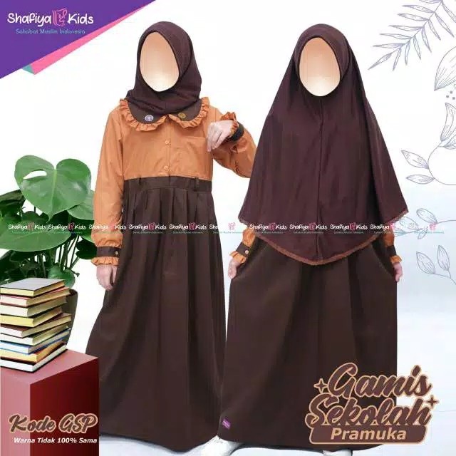 Jual SHAFIYA KIDS ORIGINAL Seragam Sekolah Sd Muslim Gamis anak ...