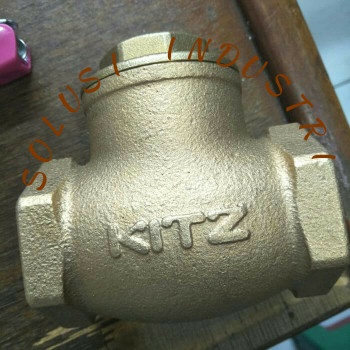 Jual CHECK VALVE 1 1/4" KITZ KUNINGAN | Shopee Indonesia