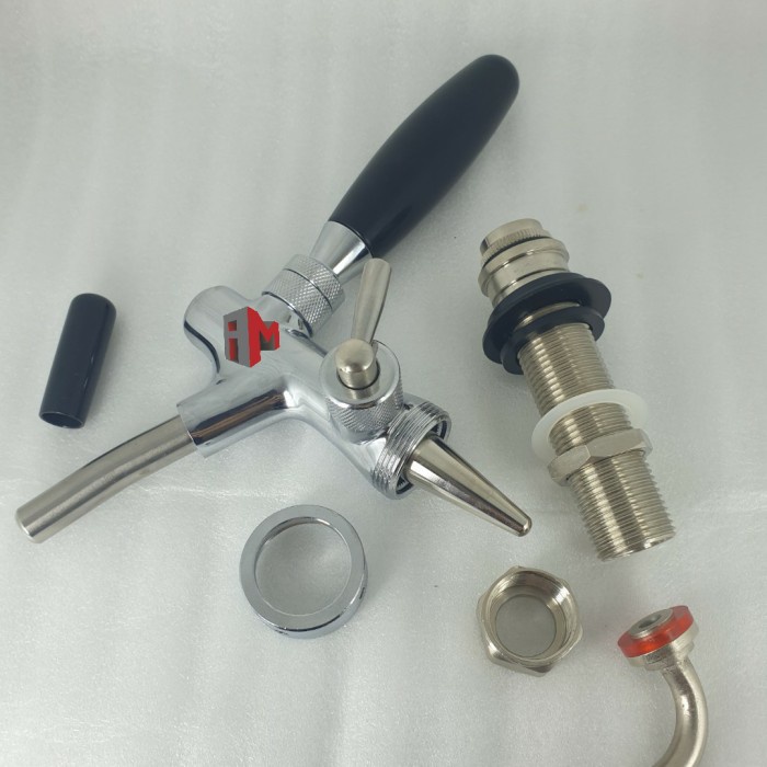 Jual Imatton nitro coffee tap draft beer faucet nitro brew ball lock ...