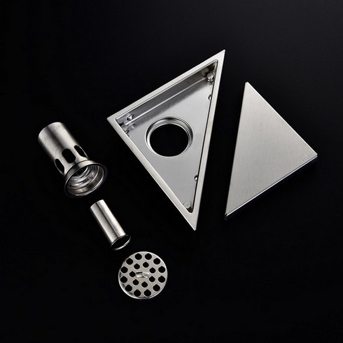 Jual Segitiga Ubin Insert Square Shower Floor Drain Lantai Kamar Mandi ...