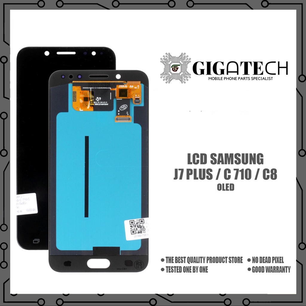 Jual LCD Samsung J7 Plus / Samsung C710 Original 100% Fullset ...