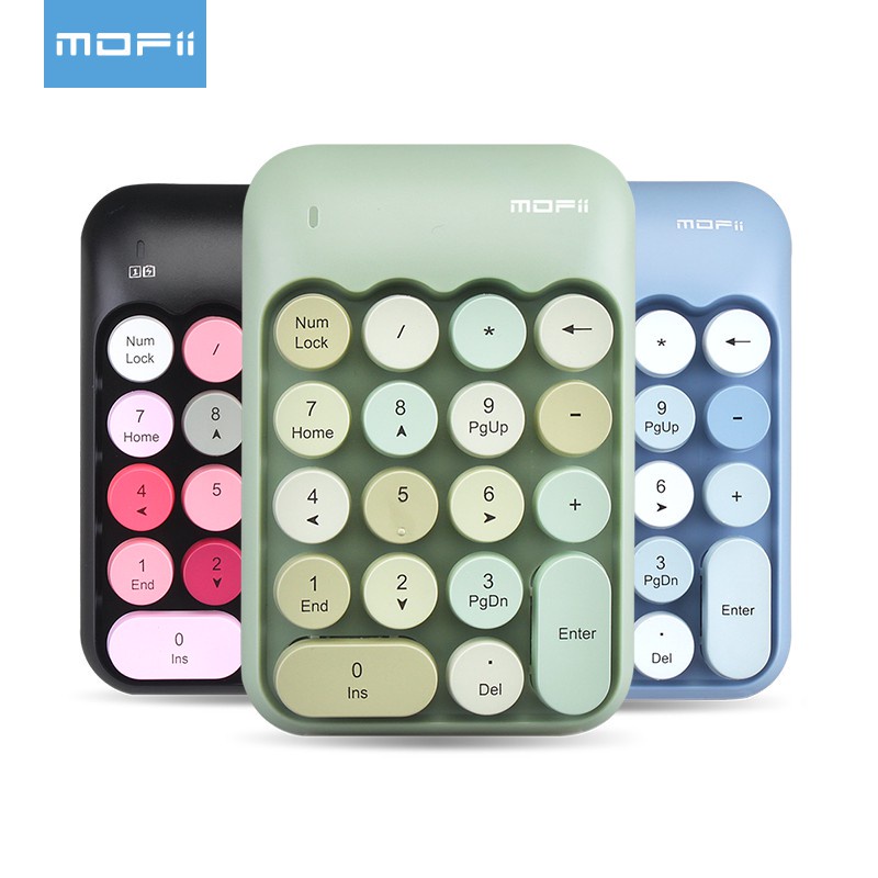 Jual MOFII Keyboard Numeric Wireless Mechanical Keyboard Keyboard Candy ...