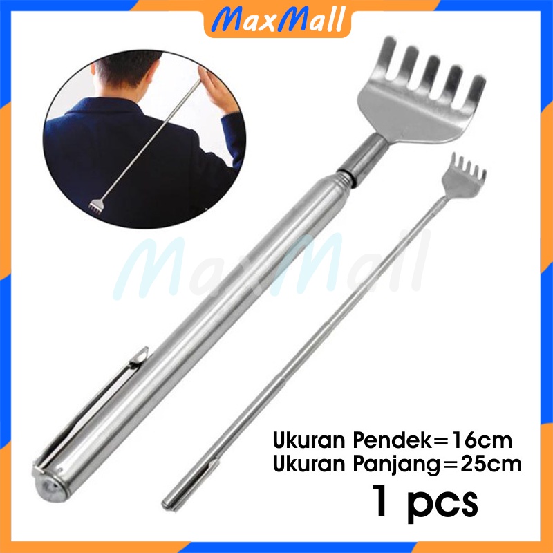 Jual 5PCS ALAT PENGGARUK PUNGGUNG STAINLESS GARUKAN TONGKAT BODY BACK SCRATCH ALAT GARUK ...
