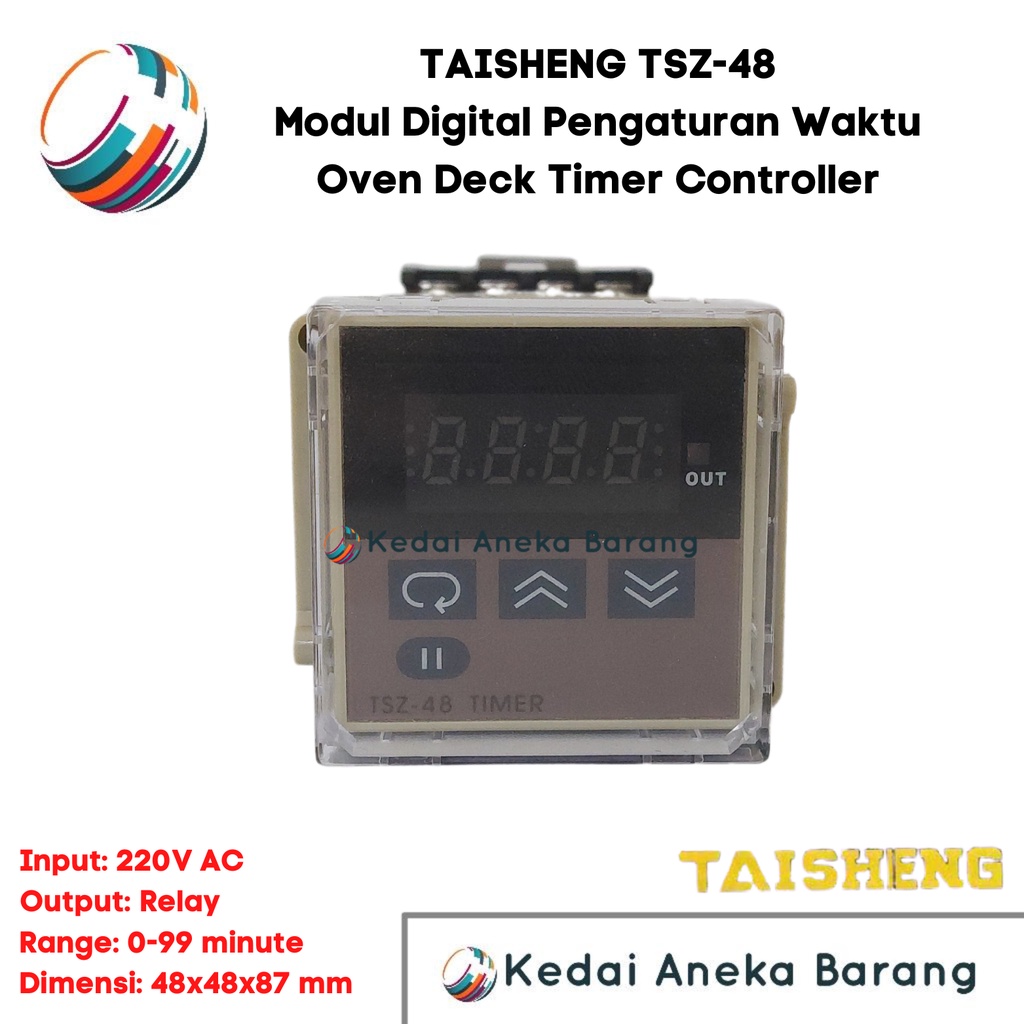 Jual TAISHENG TSZ-48 TSZ48 Module Modul Digital Timer Oven Deck ...
