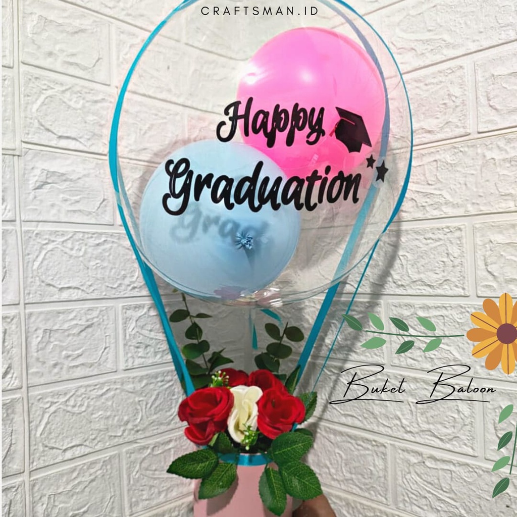 Jual Balon Buket/Balon Box/Balon Bening/Balon Snack/Balon ultah/Balon ...