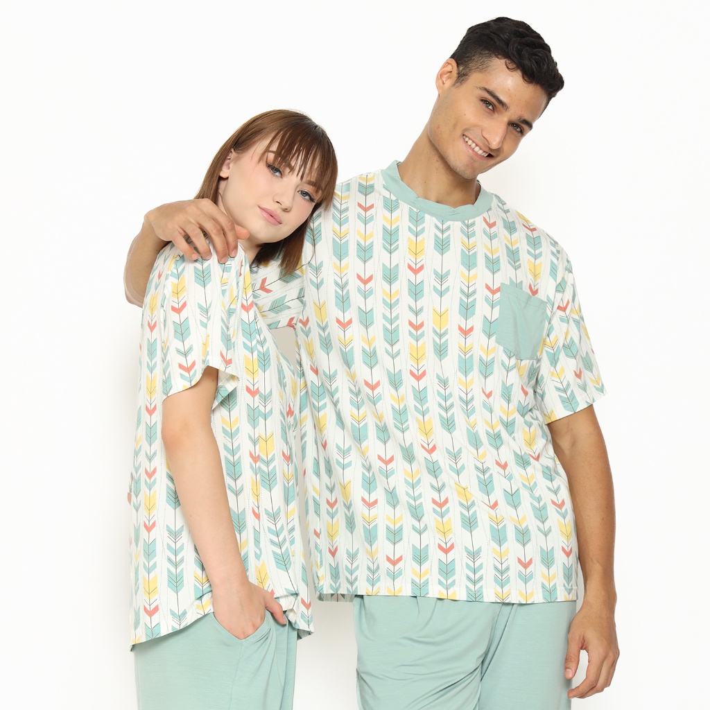 Jual GREET NIGHT WEAR - Piyama TENCEL™️ Modal Couple Set Model : TC-051 ...