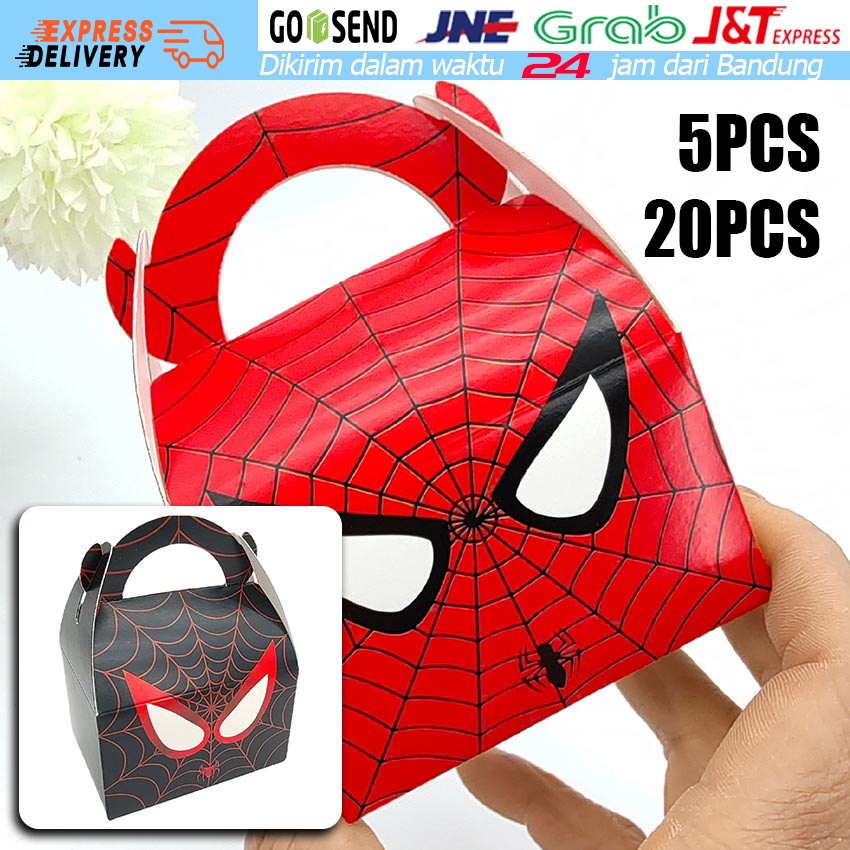 Jual Kotak Permen Desain Super Hero Spiderman / Kotak Permen Pernikahan ...