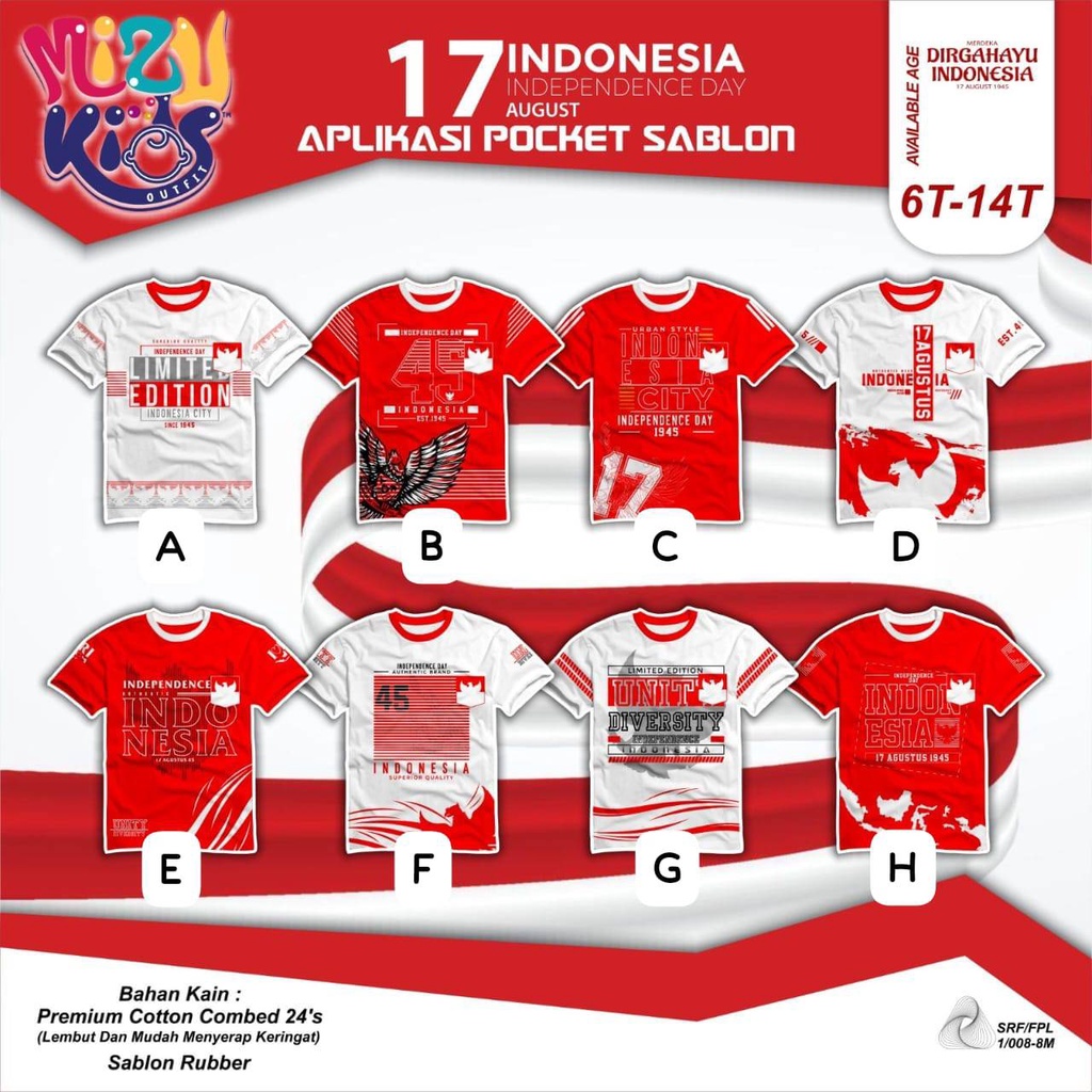 Jual Mizu Kids / Kaos Kemerdekaan Agustusan / Kaos Merah Putih Anak ... Jual Mizu Kids / Kaos Kemerdekaan Agustusan / Kaos Merah Putih Anak ...
