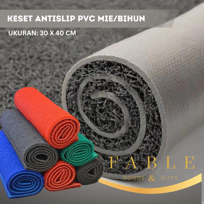 Jual Keset PVC Kamar Mandi Anti Slip Mie / Bihun 30 x 40 cm Tebal 15 mm ...