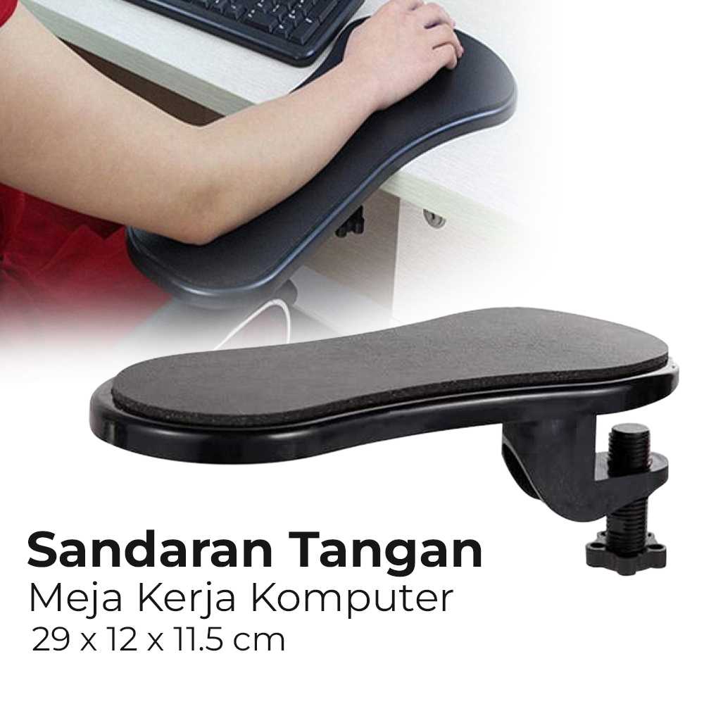 Jual Arm Rest Jepit Meja Kerja - Stand Sandaran Tangan Meja Kerja ...