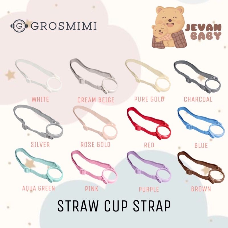 Jual Grosmimi Straw Cup Strap / Tali Botol Minum | Shopee Indonesia