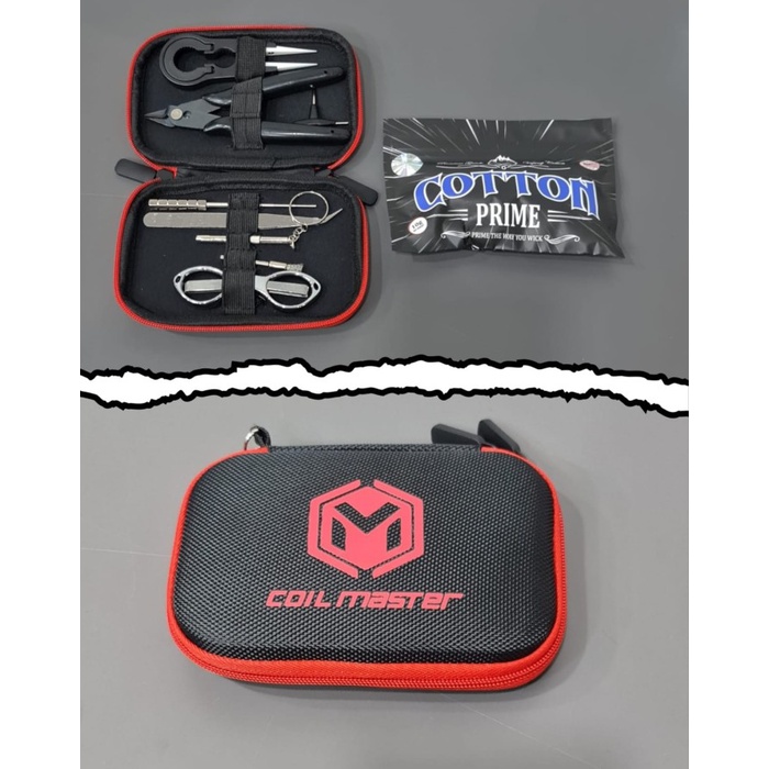 Jual TOOL KIT SET COIL MASTER VAPE COIL COILING BY COIL MASTER ...
