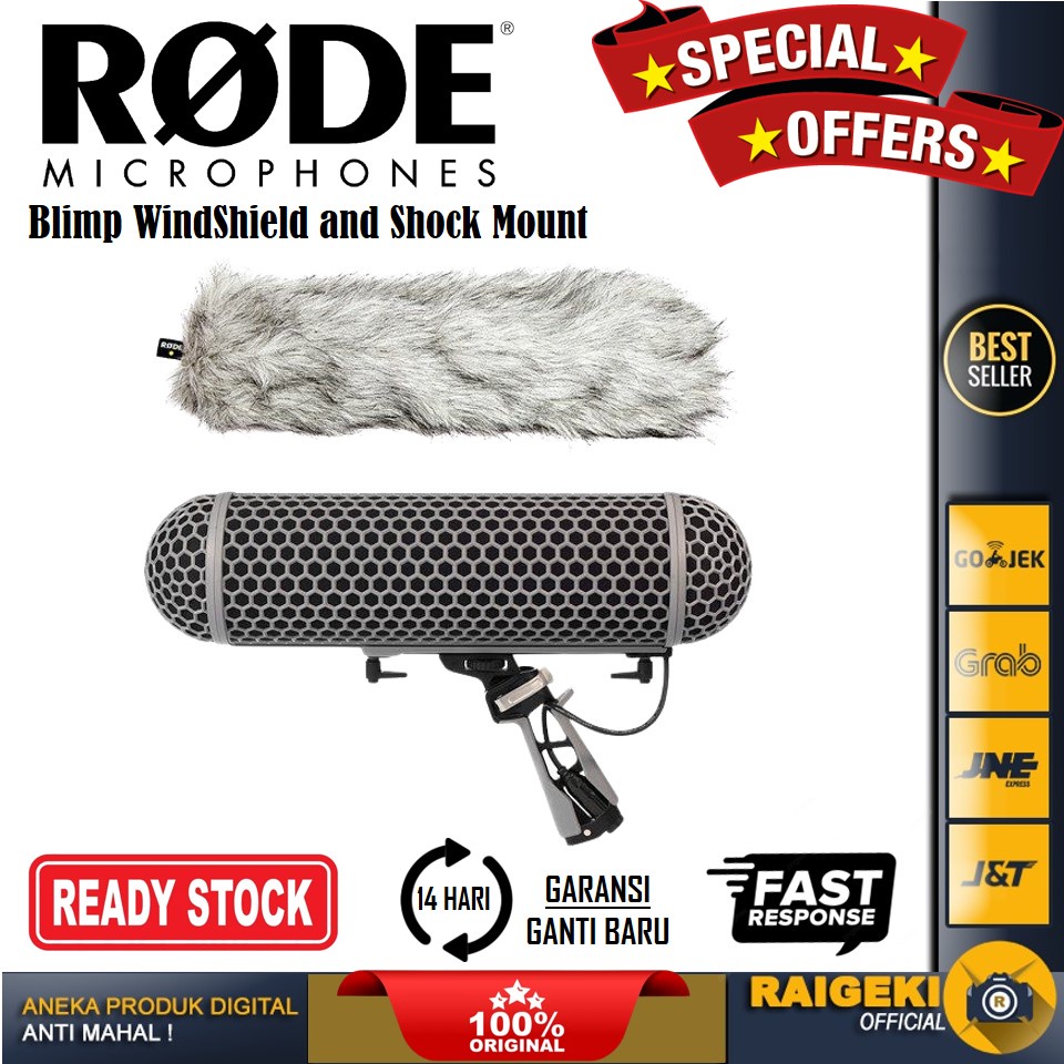 Jual Rode Blimp WindShield and Shock Mount System | Shopee Indonesia