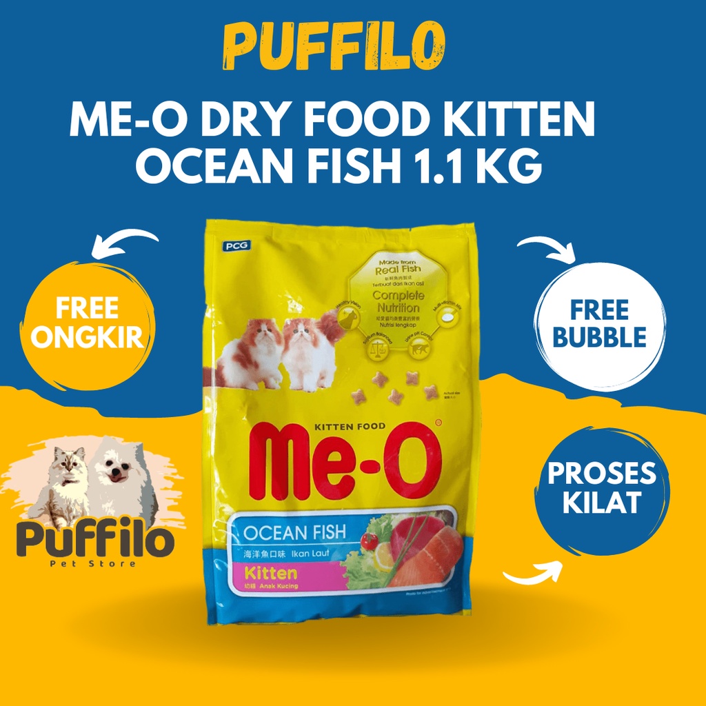 Jual MEO KITTEN OCEAN FISH 1,1 KG FRESHPACK | Shopee Indonesia