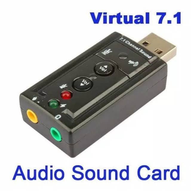 Jual SOUNDCARD USB VIRTUAL ADAPTOR 7.1 CHANNEL USB SOUND CARD | Shopee Indonesia