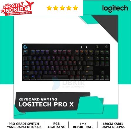 Jual Keyboard Gaming Logitech PRO X - Logitech Pro X Gaming Keyboard ...