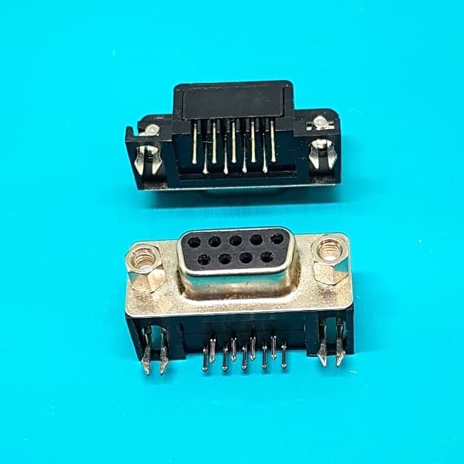 Jual DB9 Female Connector PCB Mount. Serial Connector. | Shopee Indonesia