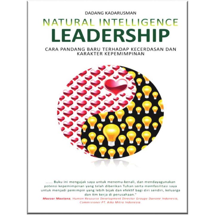 Jual BUKU NATURAL INTELLIGENCE LEADERSHIP | Ready | Shopee Indonesia