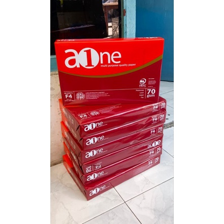 Jual Kertas HVS AONE F4 dan A4 70 gsm 500 sheet Best Quality APP ...