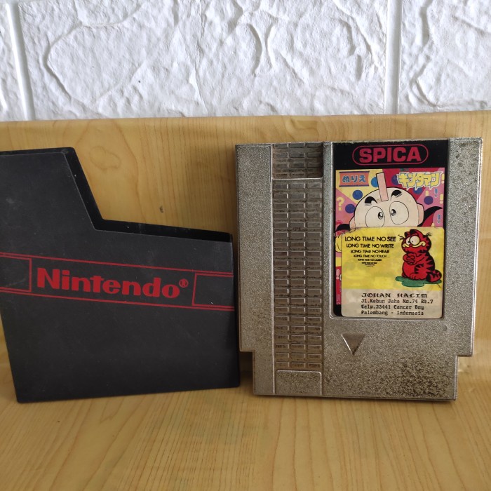 Jual Kaset Catridge Nintendo NES SPICA Original | Shopee Indonesia