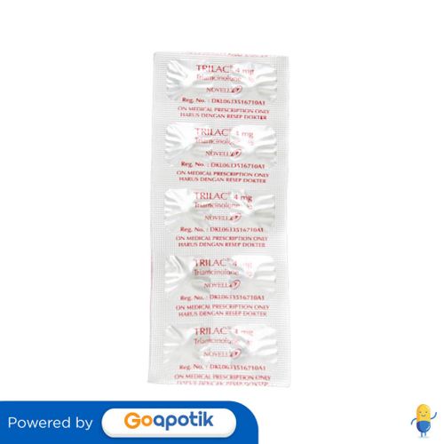 Jual TRILAC 4 MG STRIP 10 TABLET | Shopee Indonesia