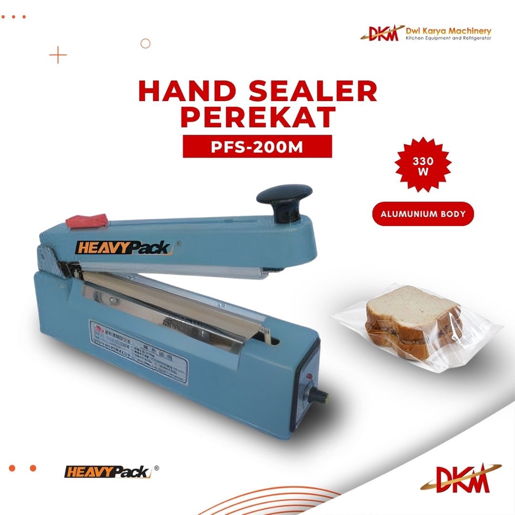 Jual HEAVYPACK Mesin Hand Sealer Pengemas Kemasan Kecil portable / PFS ...