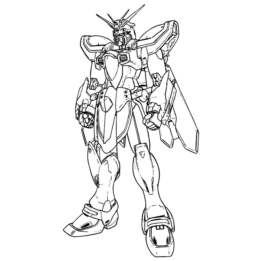 Jual Gambar Mewarnai ~ ROBOT/ Seketsa Lukis / Drawing Sketch / Sketsa ...