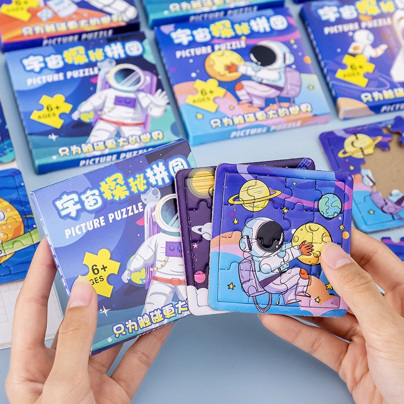 Jual Mainan Edukasi Puzzle Box Mini Karakter Momo Korea / Mainan ...