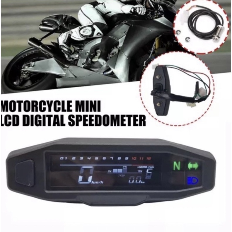 Jual Spidometer digital ktm set sensor mini spido spedo spedometer ...