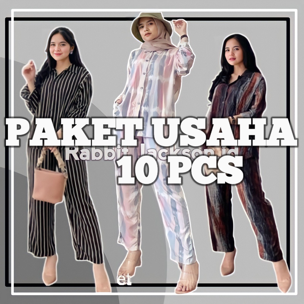 Jual ONE SET RAYON SETELAN WANITA REMAJA KEKINIAN TERBARU PAKET USAHA ...