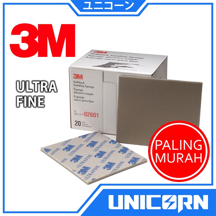 Jual ULTRA FINE SANDING SPONGE SANDPAPER 3M / AMPLAS GUNDAM | Shopee ...