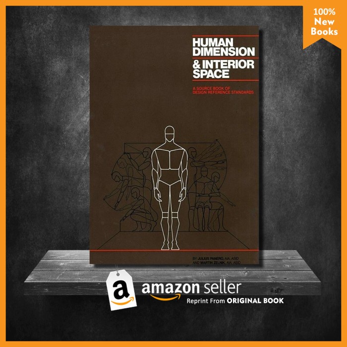 Jual Human Dimension and Interior Space - Julius Panero (English ...