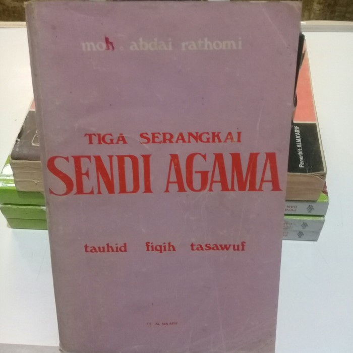 Jual Buku tiga serangkai sendi agama. | Shopee Indonesia