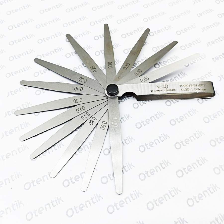 Jual MURAH Feeler Gauge 0.05mm-1.00mm - Alat Pengukur Ketebalan ...