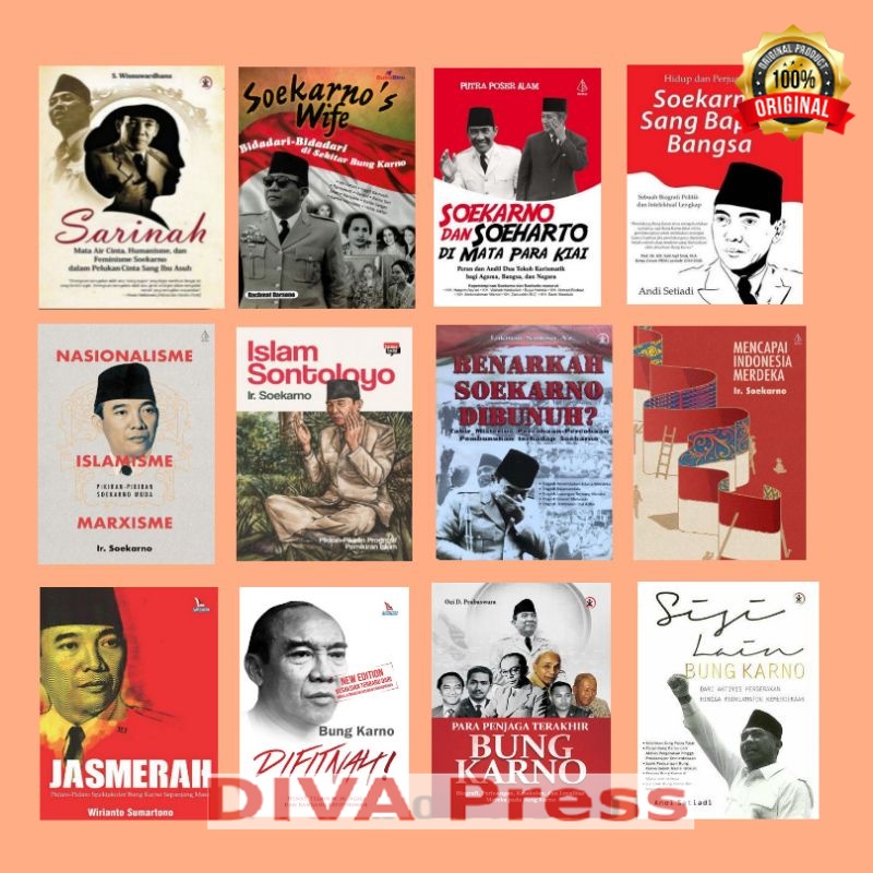 Jual buku jas merah/islam sontoloyo/buku bung Karno/soekarno ...