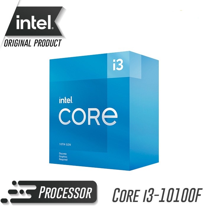 Jual Processor INTEL core i3 3.6 GHz BOX socket LGA 1200 - 10100F | Shopee Indonesia