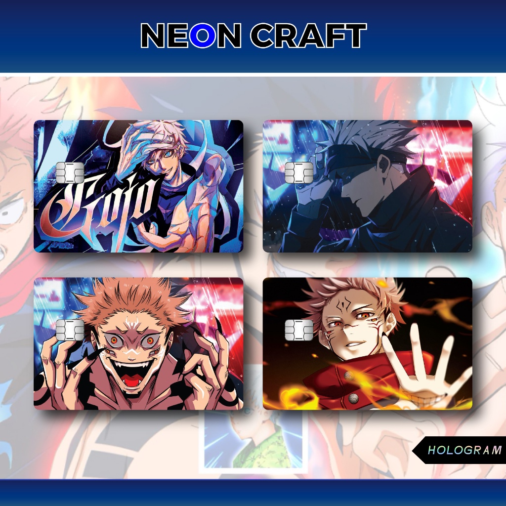 Jual Stiker Atm Garskin Skin Card Atm Anime jujutsu kaisen Gojo Satoru ...