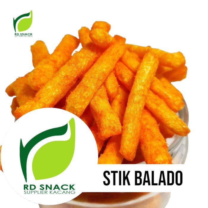 Jual Stik Balado - Spicy stick Chips- stix Pedas RD snack | Shopee ...