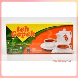 Jual Teh Gopek Jasmine Tea 25 bag teh celup | Shopee Indonesia
