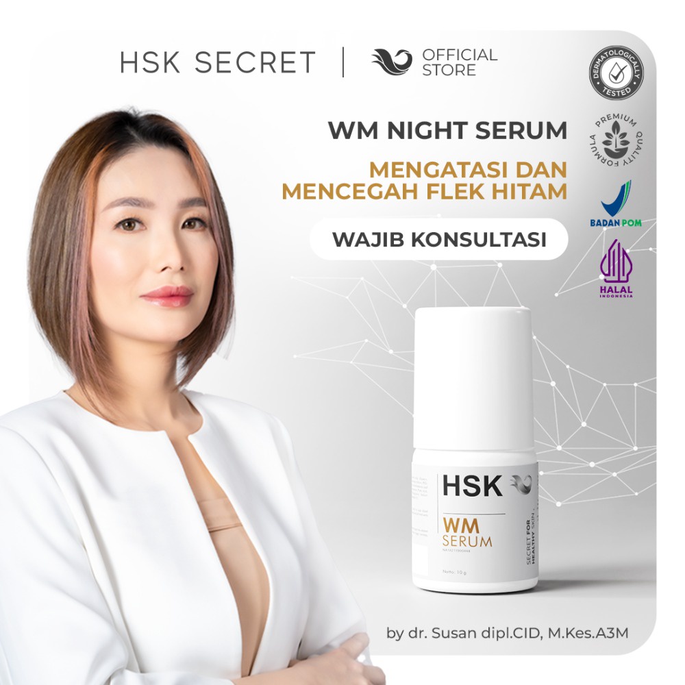Jual HSK Secret WM Serum | Atasi Flek Hitam Membandel | Shopee Indonesia