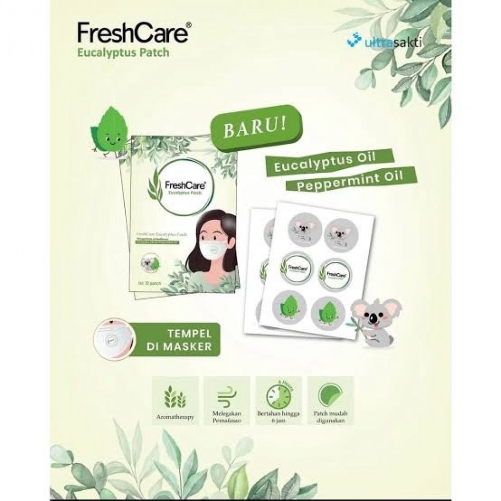 Jual Freshcare Fresh Care Patch sticker masker Aroma mask stiker ...