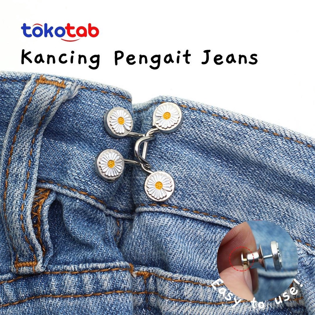 Jual Tokotab - Kancing Pengait Celana Jeans Denim Extender Ekstensi ...