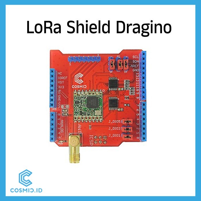 Jual LoRa Arduino Shield Dragino Clone 433MHz 433 MHz RFM96 RFM95 RFM ...