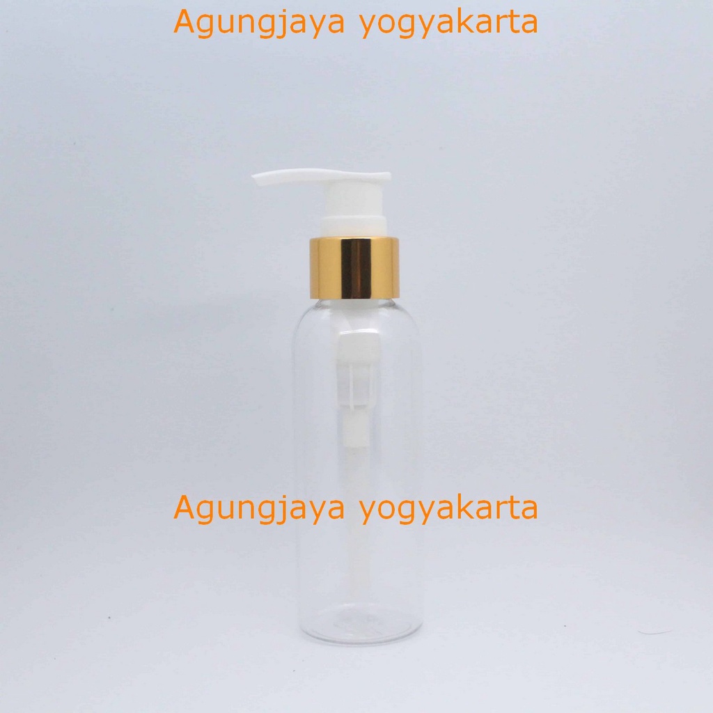 Jual Pet 120 Ml BR Natural Tutup Pump Lotion / Botol Plastik / Botol ...