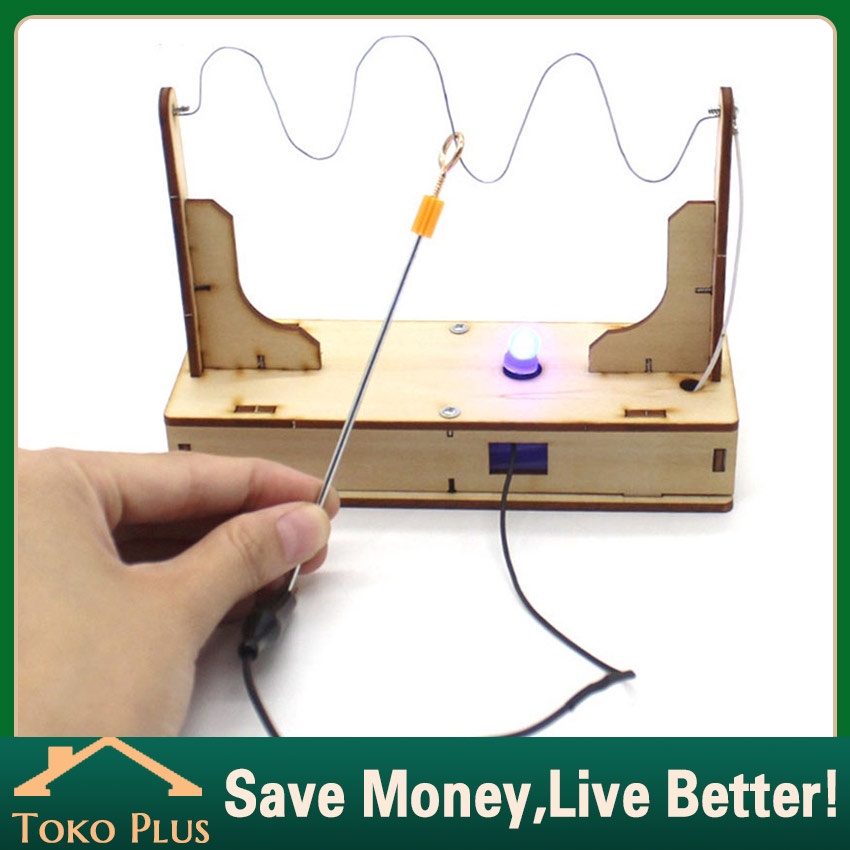 Jual Mainan Labirin Anak DIY Mainan Puzzle Labirin Elektrik DIY Untuk ...