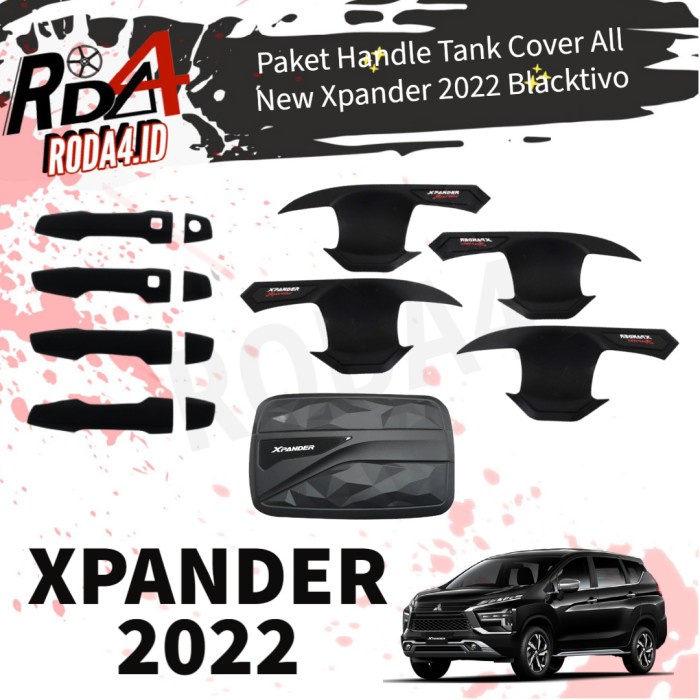 Jual Paket Handle Pintu Mobil Xpander 2022 Outer Handle Tank Blacktivo - Standart | Shopee Indonesia